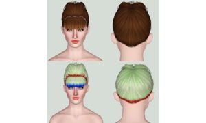 Nightcrawler Hairstyle 13 Retextured – The Sims 3 Catalog