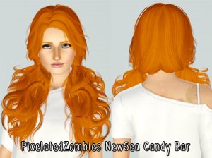 Rich waves hairstyle Newsea Candy Bar retextured - The Sims 3 Catalog