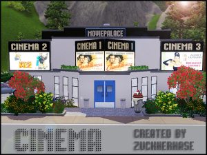 Cinema Movie Palace – The Sims 3 Catalog