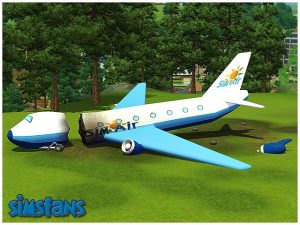 Crashed Plane – The Sims 3 Catalog