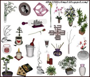 Decor set 2 – The Sims 3 Catalog