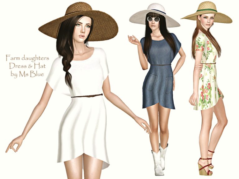Farm Daughters Set – The Sims 3 Catalog
