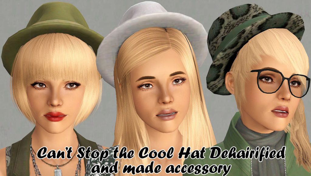 Female hat – The Sims 3 Catalog