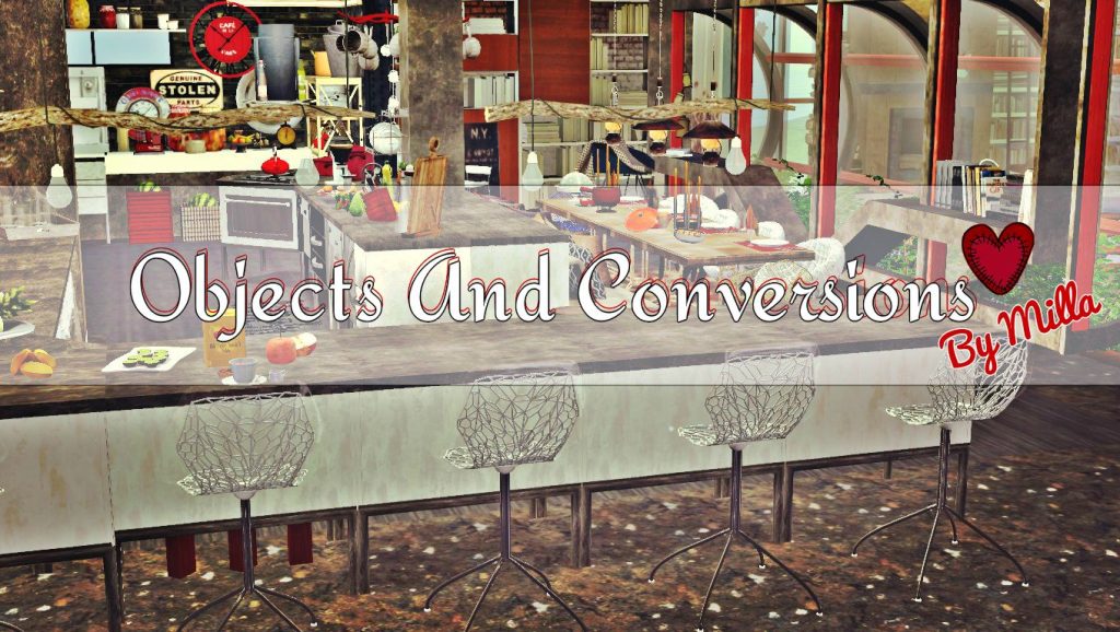 Objects And Conversions – The Sims 3 Catalog