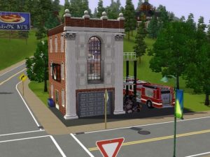 Portland Fire Station – The Sims 3 Catalog
