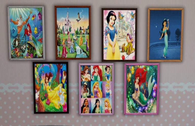 Princess Disney 2 posters – The Sims 3 Catalog
