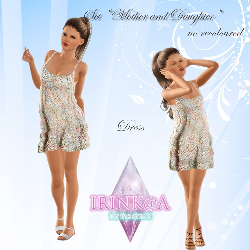 Set Mother and Daughter_2 – The Sims 3 Catalog