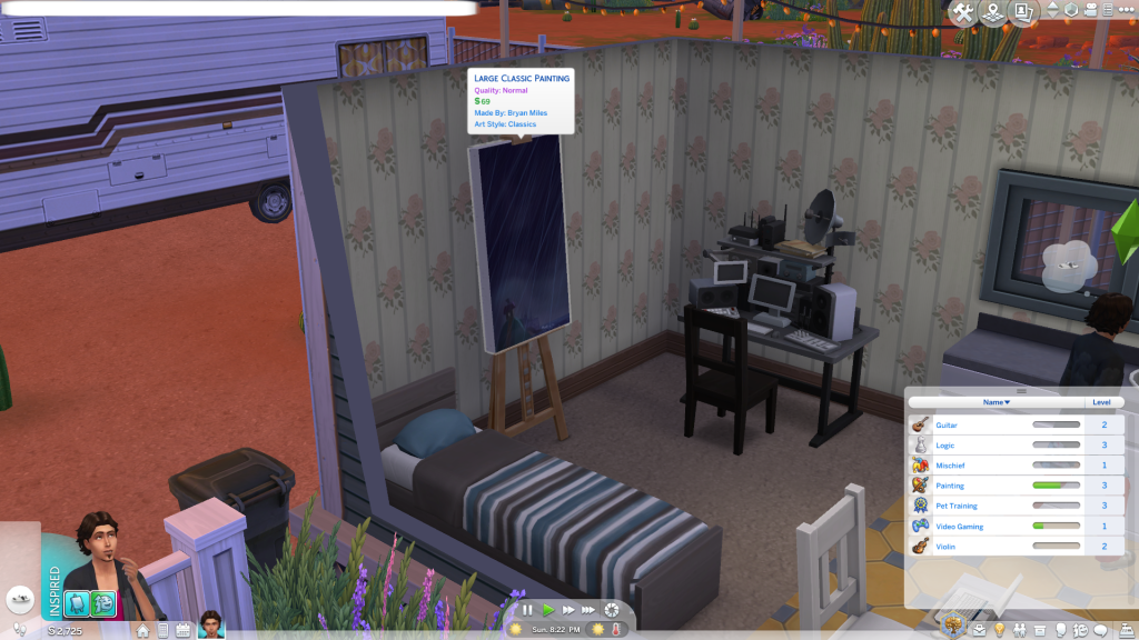 Work hard as a painter - The Sims 4 Catalog