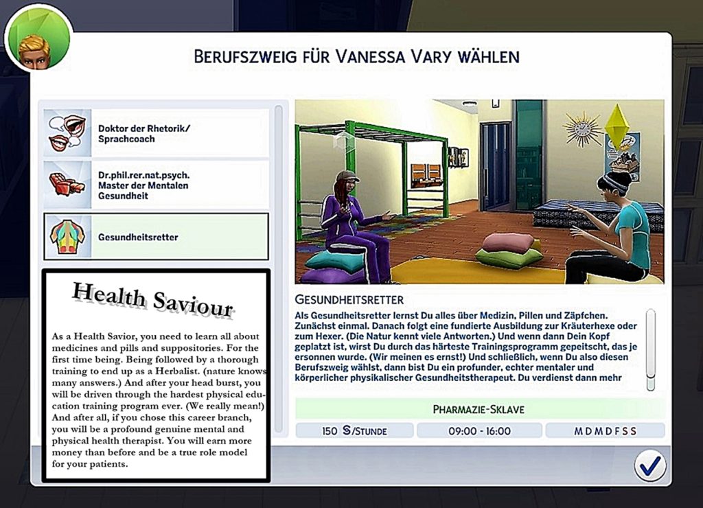 Helene912's Mental Therapist Career - The Sims 4 Catalog