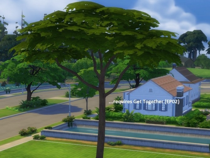 4 unlocked plants (2 trees and 2 shrubs) by poisson at Mod The Sims ...