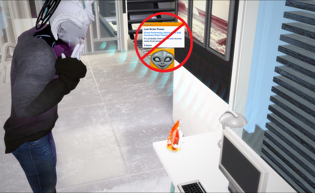 No Cool Down Time for Alien Brain Power. - The Sims 4 Catalog