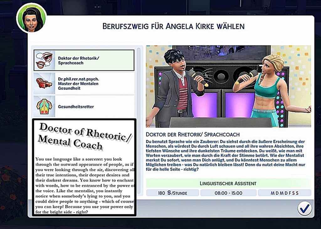 Helene912's Mental Therapist Career - The Sims 4 Catalog