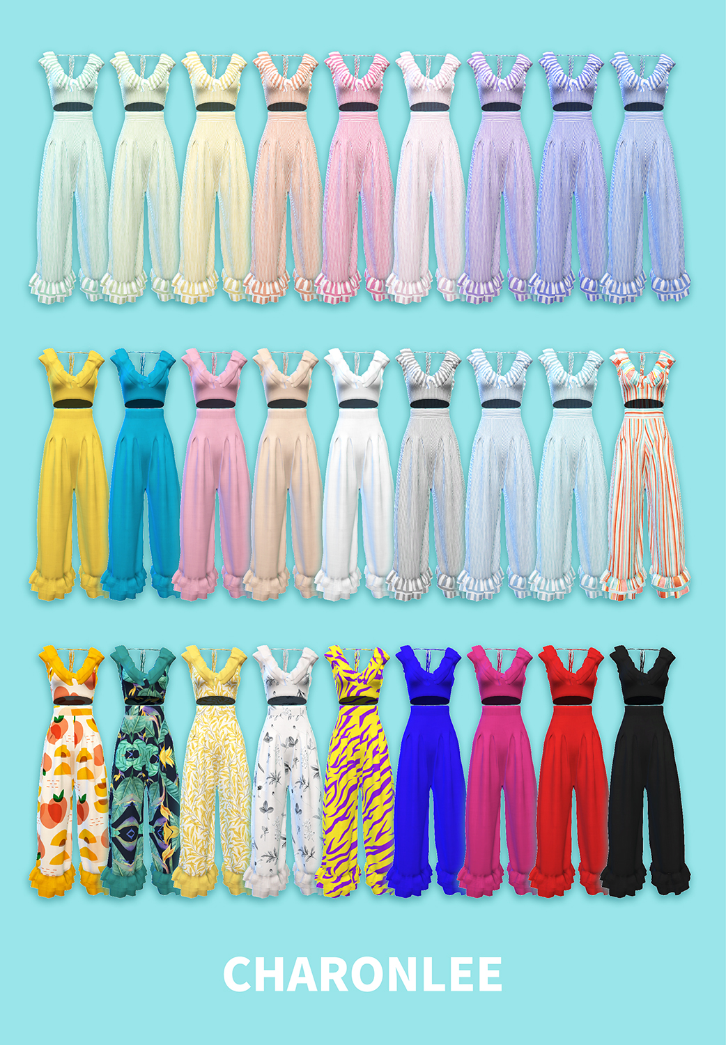 【CHARONLEE】Vacation suit - The Sims 4 Catalog