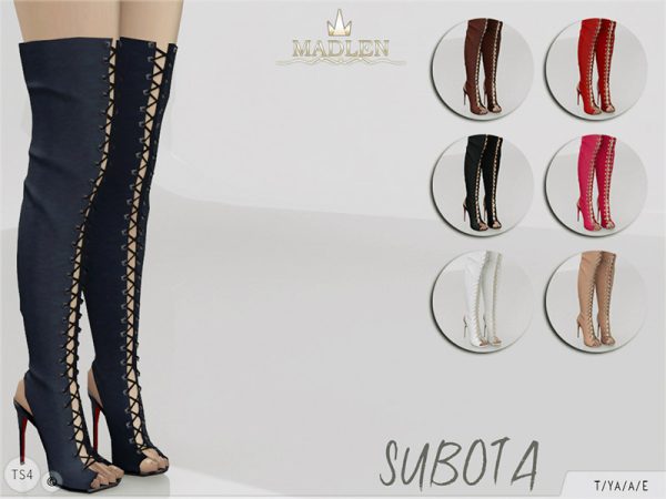 Madlen Subota Boots - The Sims 4 Catalog