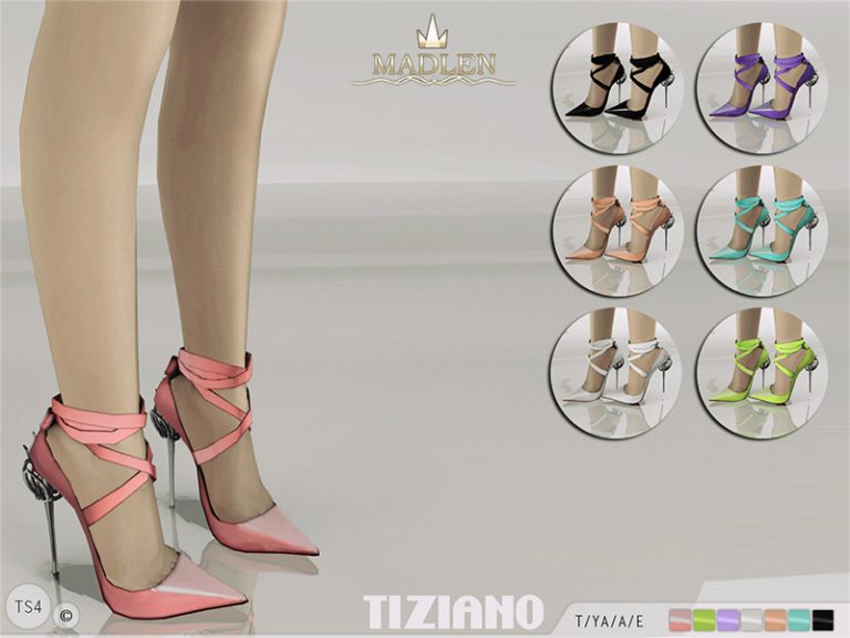 Madlen Tiziano Shoes - The Sims 4 Catalog