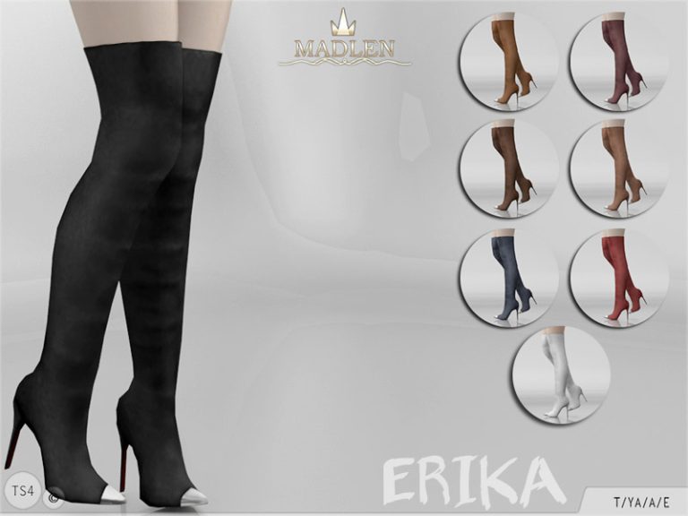 Madlen Erika Boots - The Sims 4 Catalog