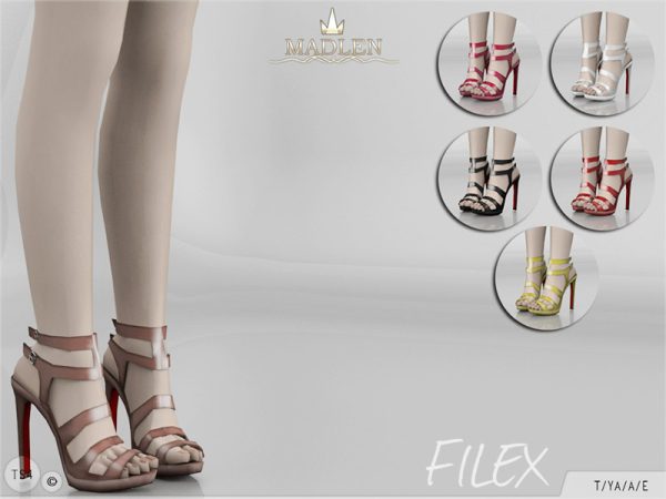Madlen Filex Shoes - The Sims 4 Catalog