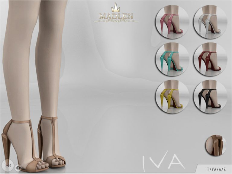 Madlen Iva Shoes - The Sims 4 Catalog