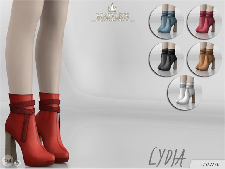Madlen Lydia Boots - The Sims 4 Catalog
