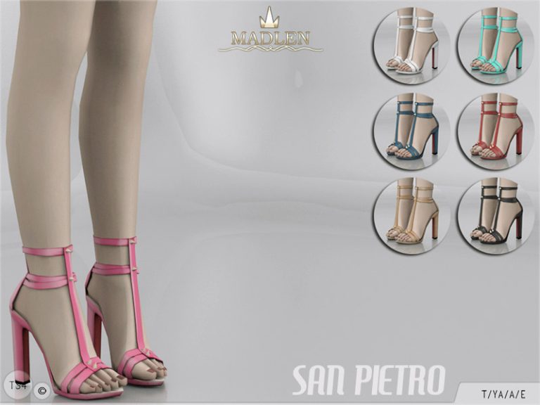 Madlen San Pietro Shoes - The Sims 4 Catalog