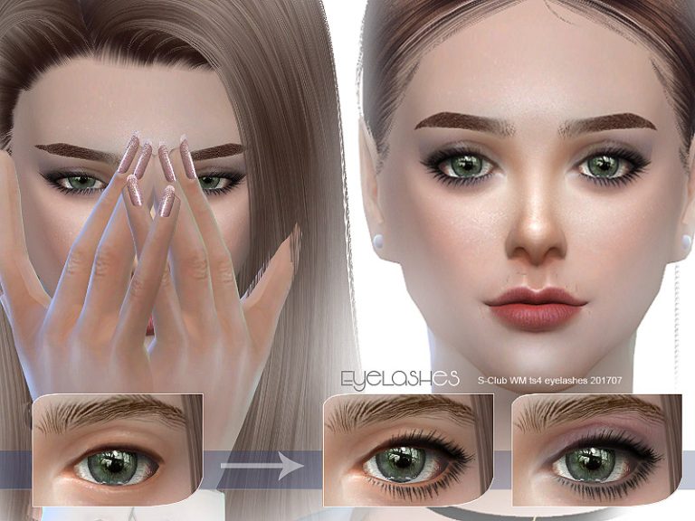 S-Club WM ts4 eyelashes 201707 - The Sims 4 Catalog