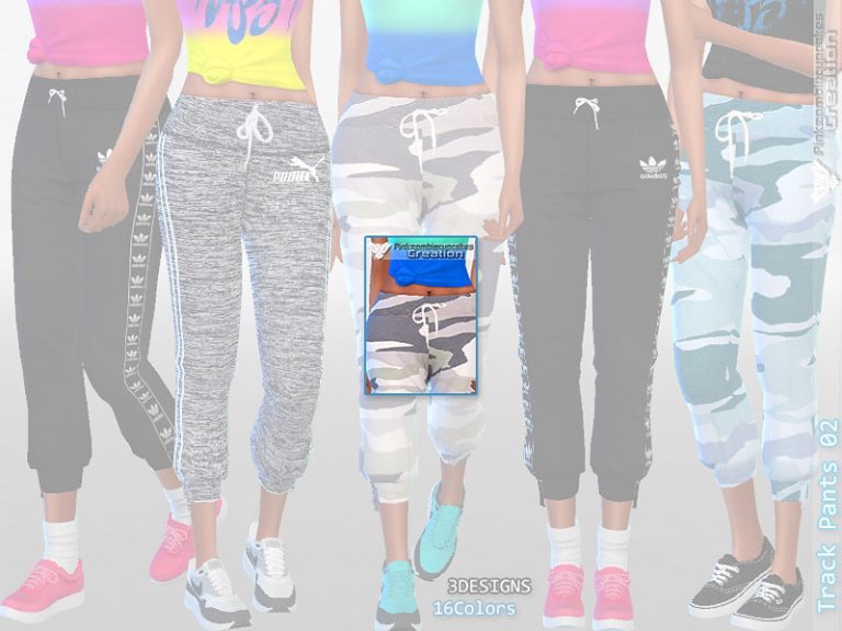 Track Pants Collection 02 - The Sims 4 Catalog