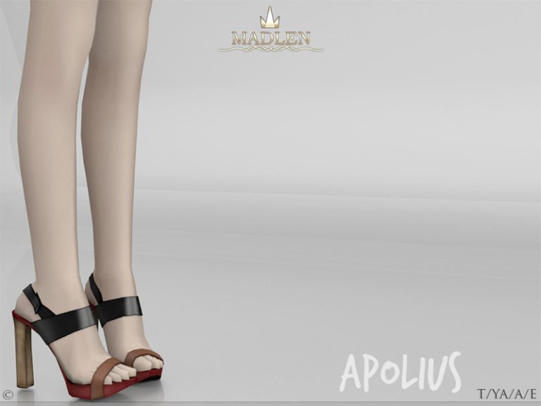 Madlen Apolius Shoes - The Sims 4 Catalog