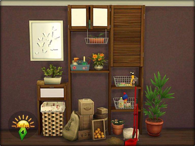'Boxroom' decorative set - The Sims 4 Catalog