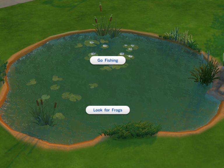 Buyable Ponds - The Sims 4 Catalog