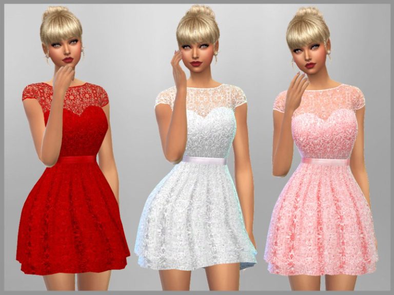 Emma Dress - The Sims 4 Catalog