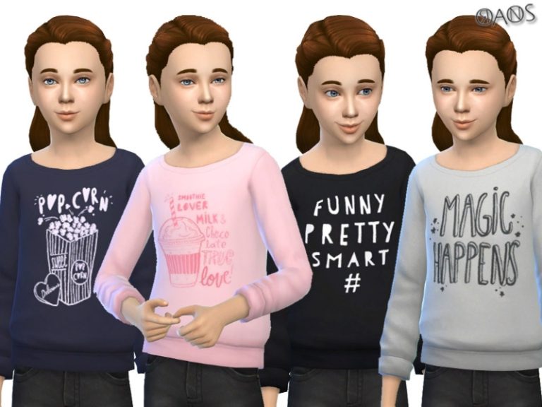 Long Sleeved Sweaters V3 - The Sims 4 Catalog