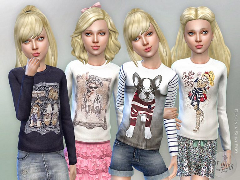 Designer Shirt P09 - The Sims 4 Catalog