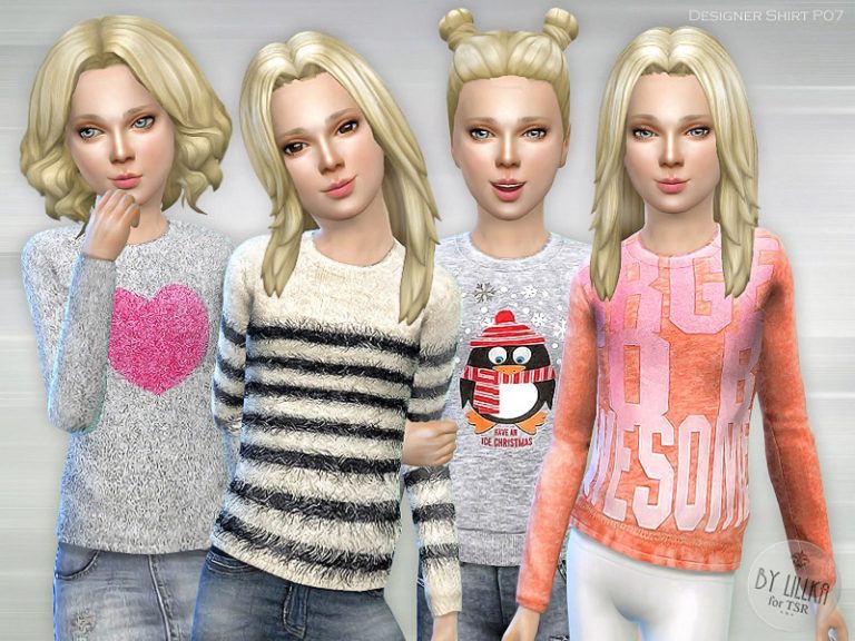 Designer Shirt P07 - The Sims 4 Catalog