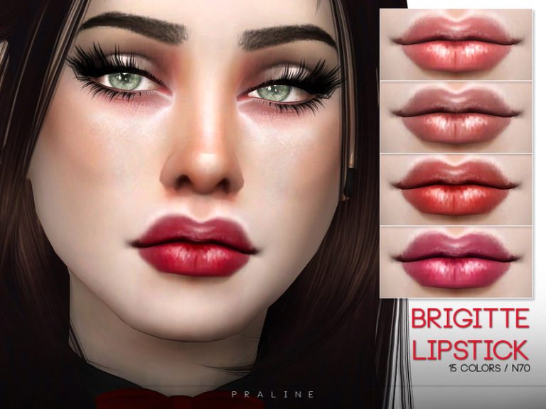 Brigitte Lipstick N70 - The Sims 4 Catalog