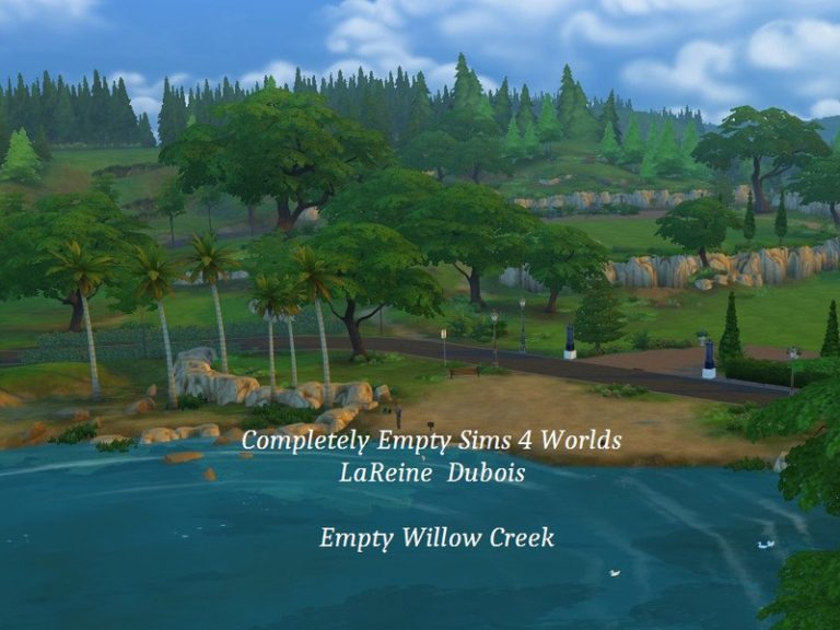 NEW Completely Empty Sims 4 Worlds - The Sims 4 Catalog