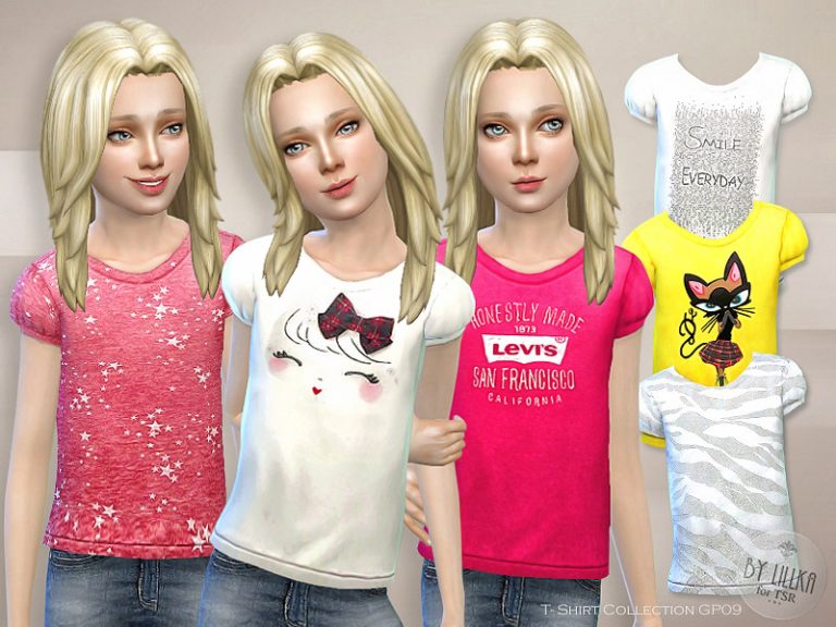 T- Shirt Collection GP09 - The Sims 4 Catalog