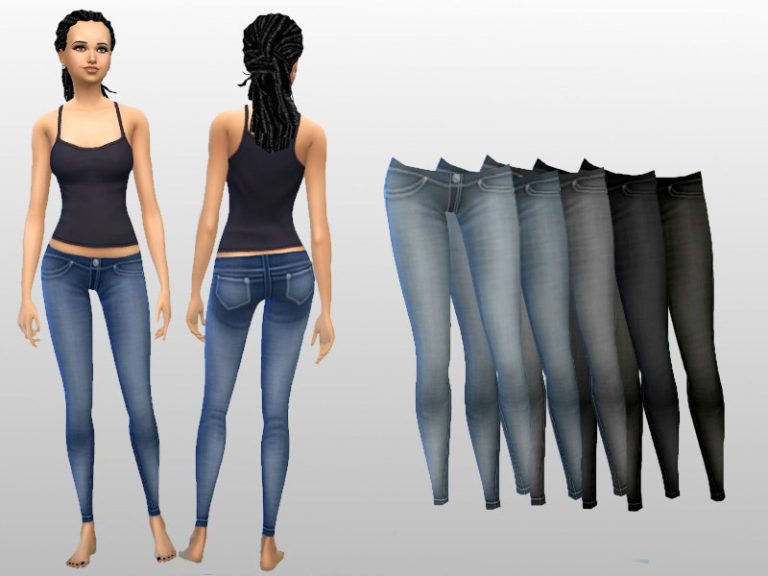 Skinny Jeans (Jeggings) - The Sims 4 Catalog