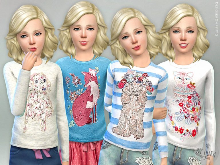 Designer Shirt P12 - The Sims 4 Catalog