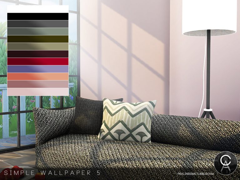 Simple Wallpaper 5 - The Sims 4 Catalog