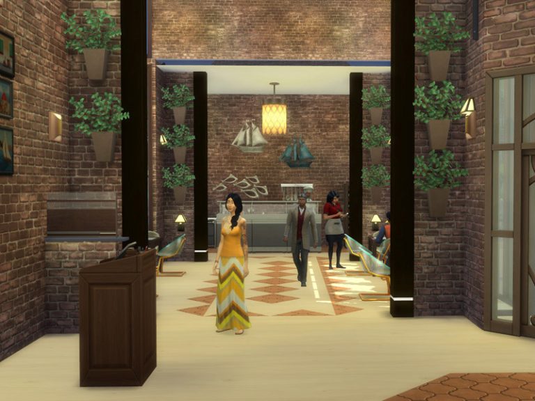 Italian Pizza - restaurant. - The Sims 4 Catalog