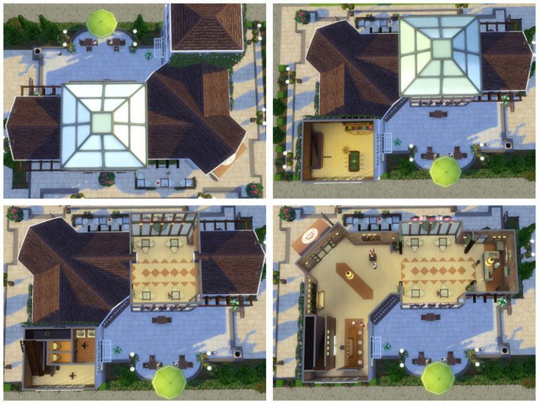 Italian Pizza - restaurant. - The Sims 4 Catalog