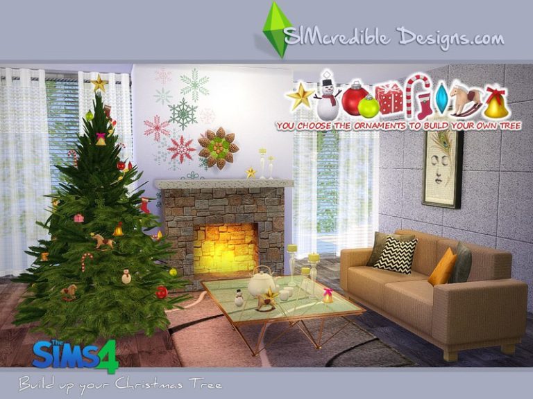 Build up your Christmas tree - The Sims 4 Catalog