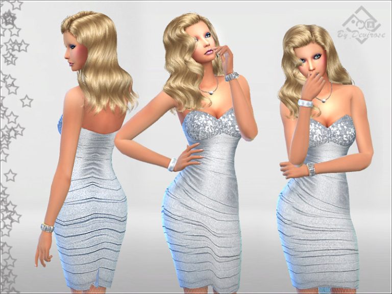 Shiny Dress - The Sims 4 Catalog