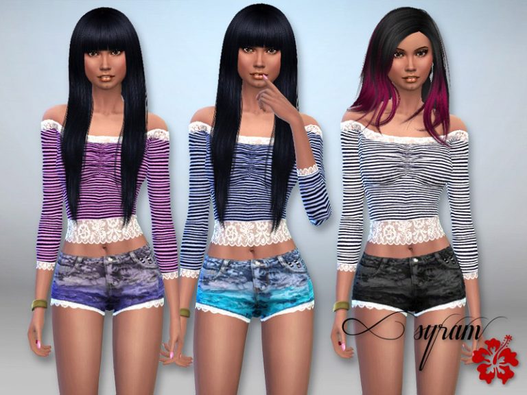 Madeline Lace outfits Set - The Sims 4 Catalog