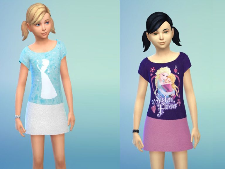 Frozen Dress - Get Together needed - The Sims 4 Catalog