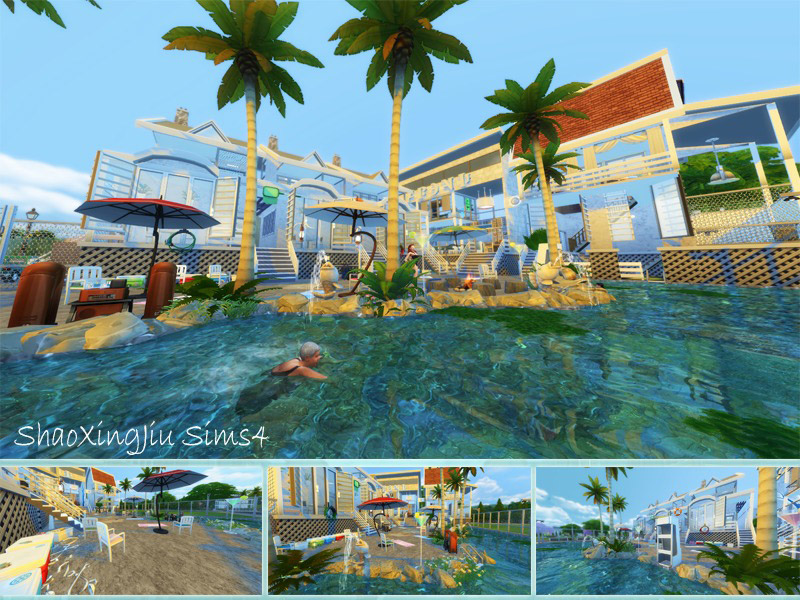 VIP Beach Resort - The Sims 4 Catalog