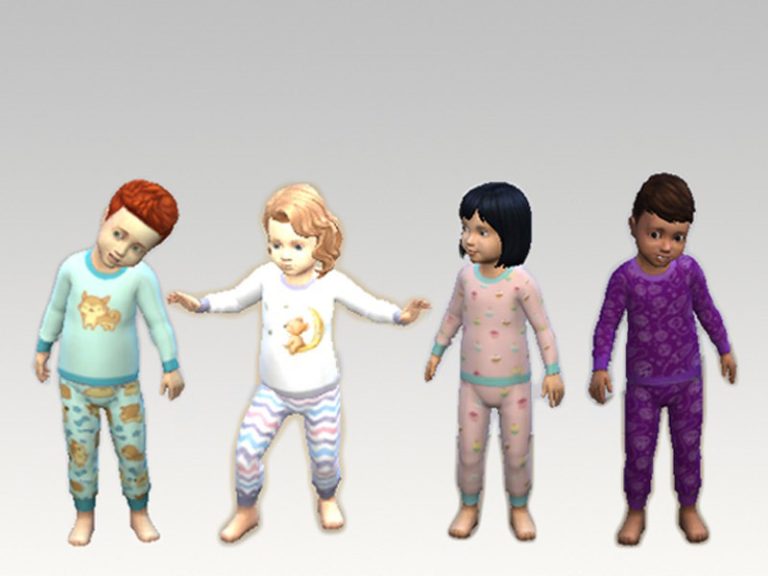 Toddler pyjamas v1 - The Sims 4 Catalog