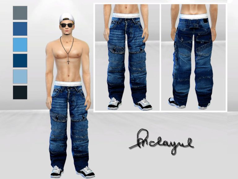 2004 Freestyle Hip-Hop Jeans - The Sims 4 Catalog