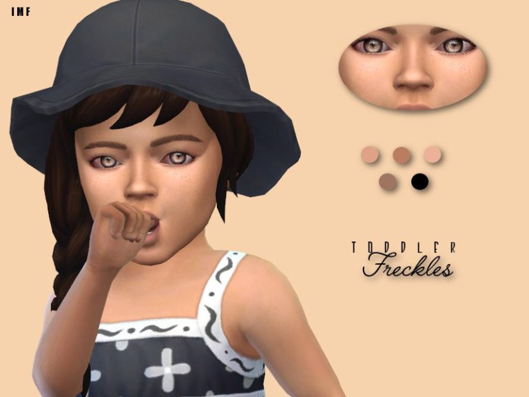 IMF Toddler Freckles B/G - The Sims 4 Catalog