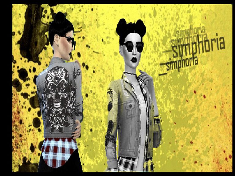 Skull Jacket - Cool Kitchen needed - The Sims 4 Catalog